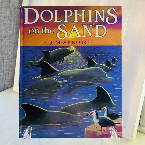 Other | Dolphins On The Sand Kim Arnosky Hardcover Picture Book | Poshmark